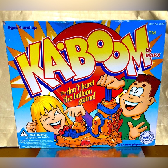 Marx | Toys | Kaboom Game Vintage Dont Break The Balloon Game By Marx ...